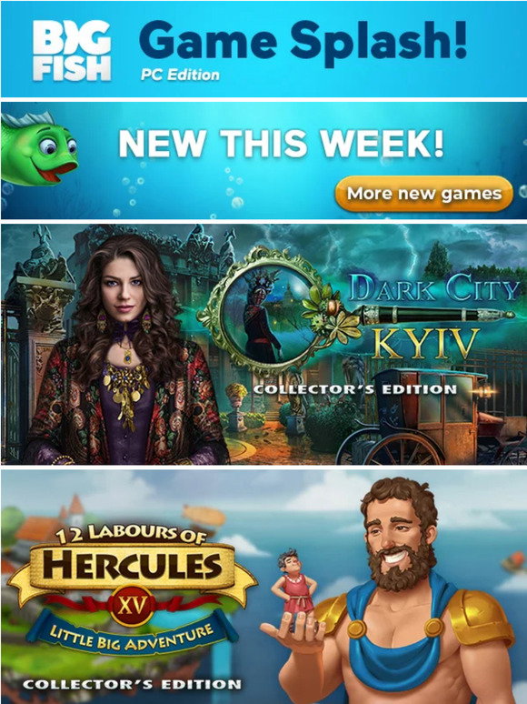Big Fish Games: ⭐ Dark City: Kyiv Is a Hit! ⭐ | Milled