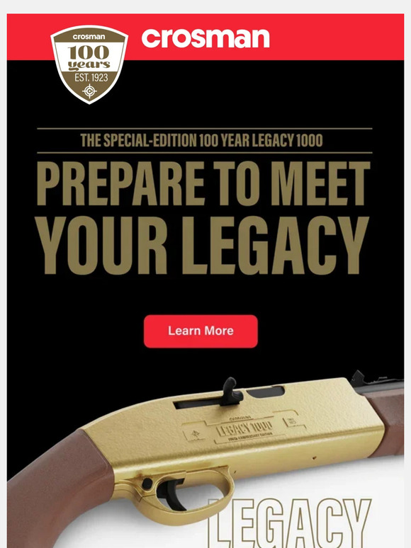 Crosman: The Special-Edition 100 years legacy 1000 | Milled