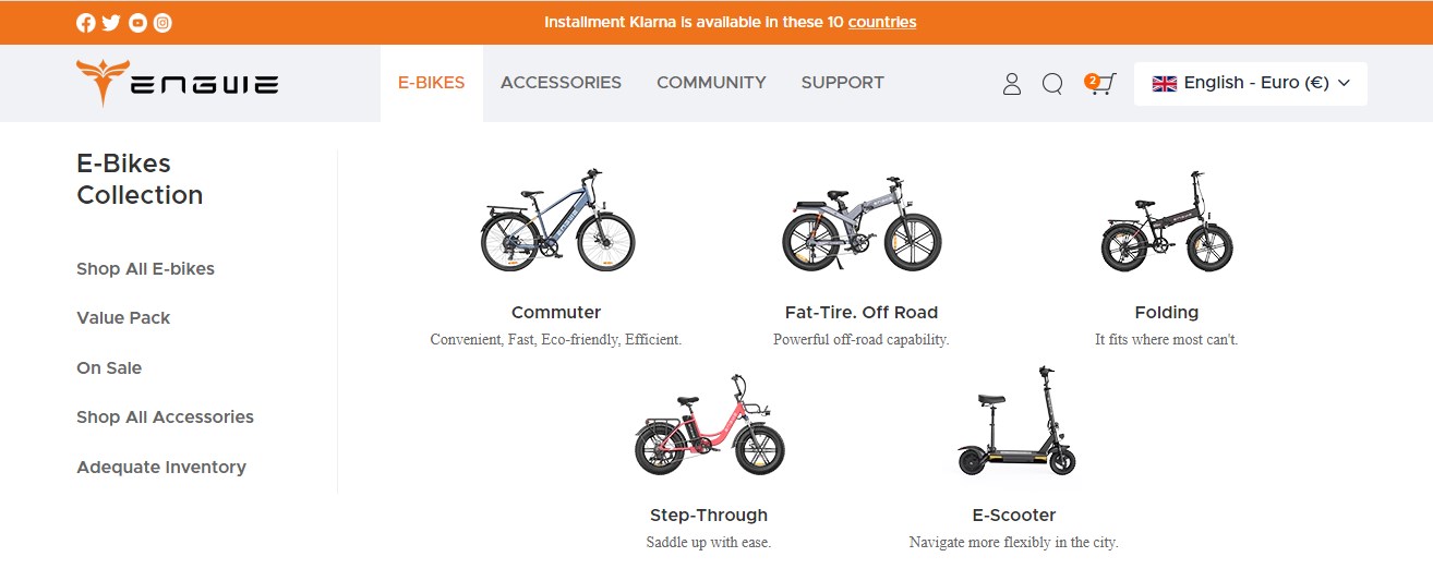 Engwe: 🔥 ENGWE New Navigation User Guide | Milled