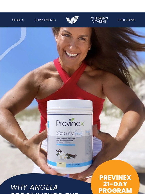 Previnex: How Angie got into the best shape of her life at 50 💪 | Milled