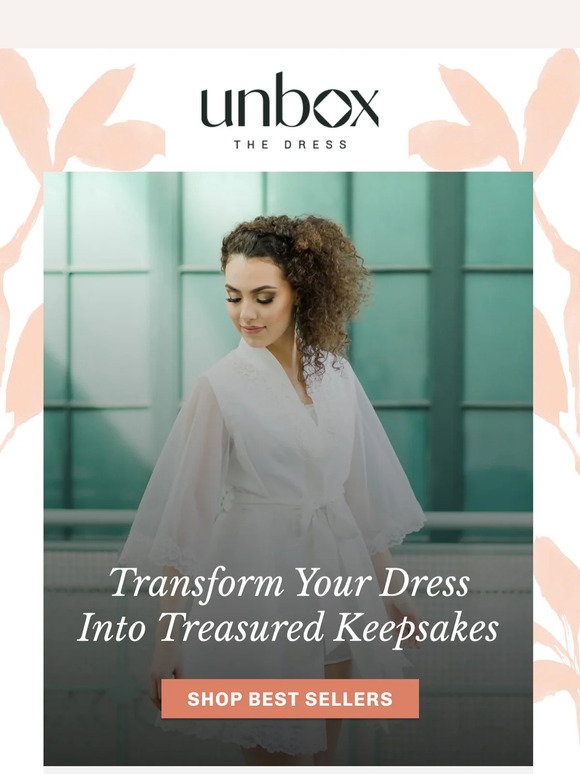 Unbox the Dress: Top 5 Ways to Redesign Your Wedding Dress! | Milled