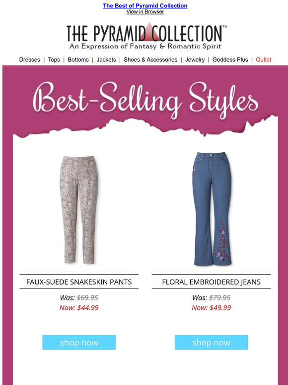 Pyramid Collection: So Many Vibrant Styles & Sexy Looks > The Best of ...