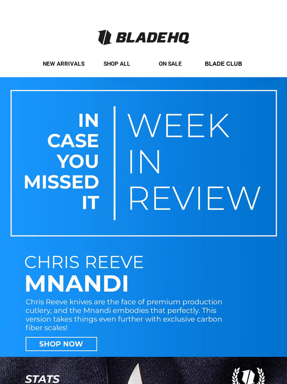 Blade HQ - Source: Chris Reeve, Hogue knives sale, & more! | Milled