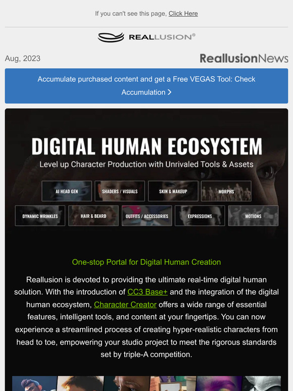 Reallusion: Reallusion 23rd Anniversary Event - X Digital Human ...