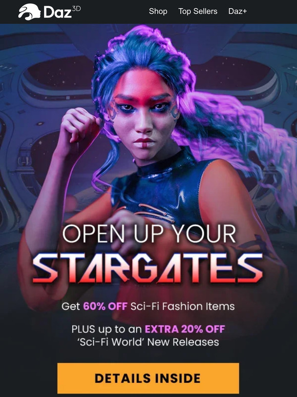 DAZ 3D: Open Up Your Stargates | Milled