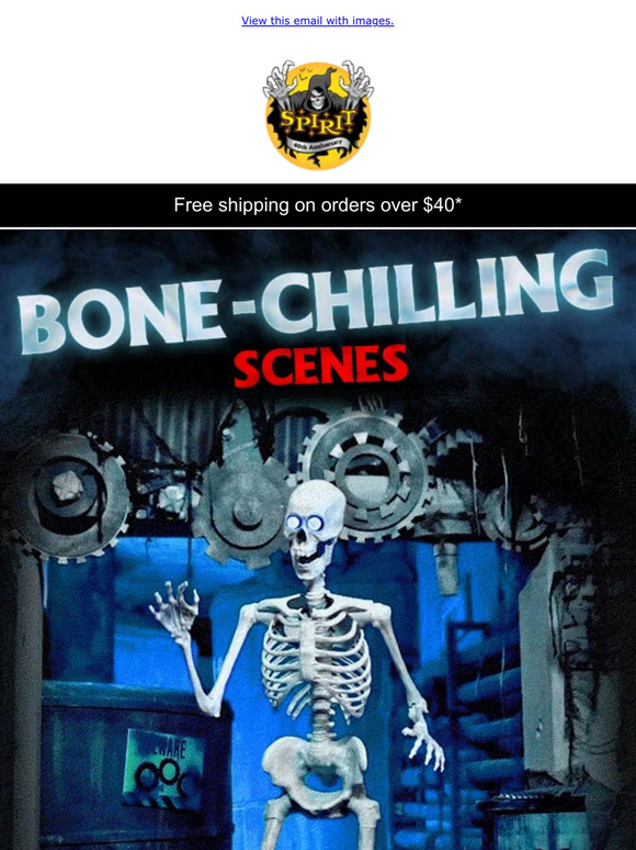 Spirit Halloween: 💀 Skeleton animatronics & props! | Milled