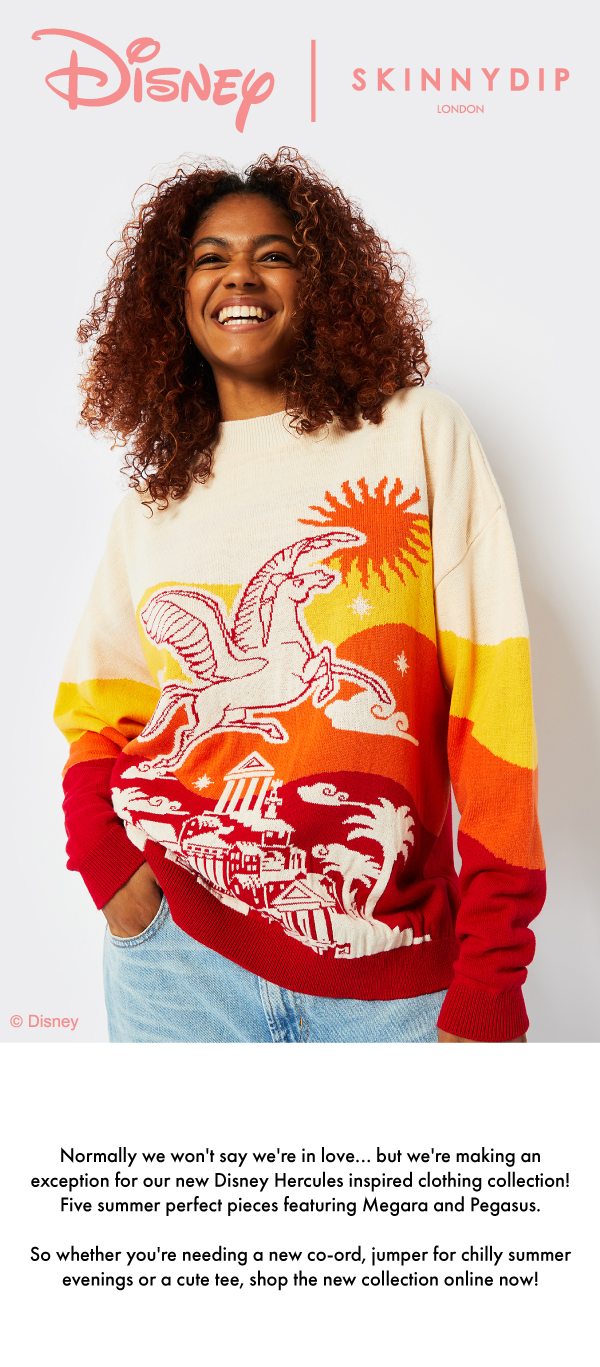 Skinnydip London: NEW: Disney Hercules 🏛️ 🌺 | Milled