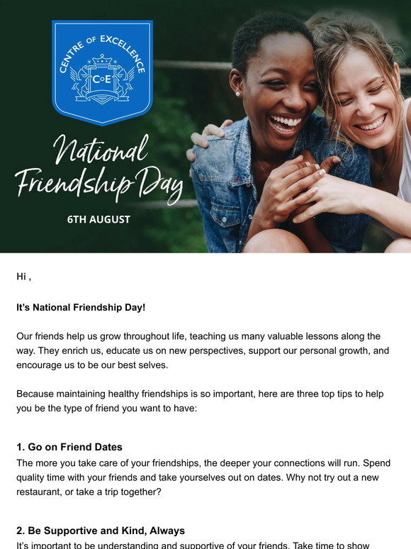 Centre of Excellence: 🎁 Say Cheers to Friendship With the Gift of ...