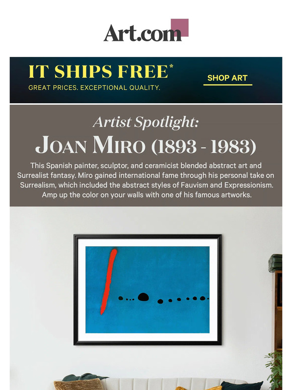 Art.com: This abstract art dips into the surreal | Milled