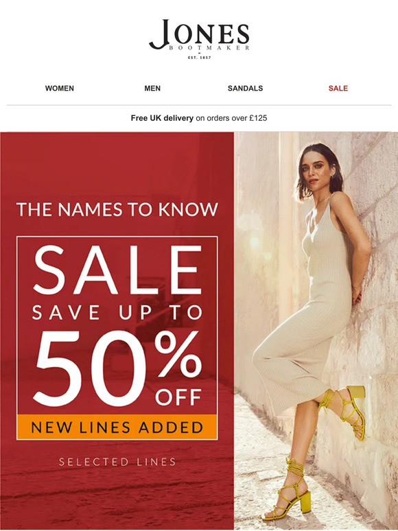 Jones Bootmaker: SALE | Meet the names to know | Milled