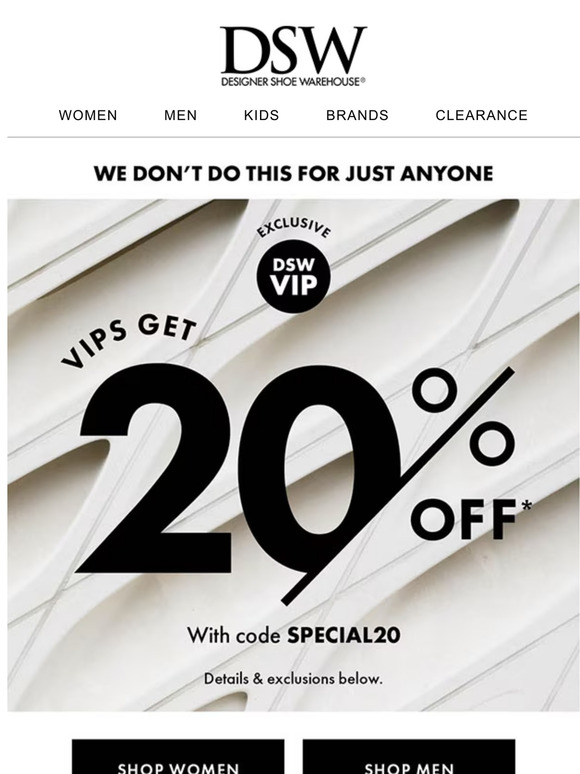 DSW: BOOM. Your July must-haves are here. 🎆 | Milled