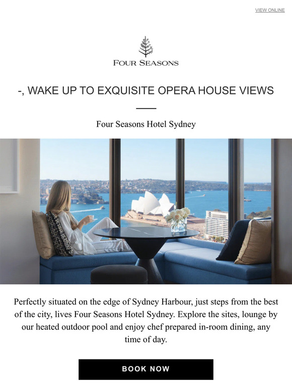 Four Seasons: —, discover awe-inspiring views of Sydney Harbour | Milled