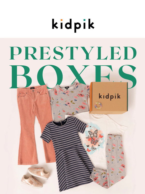 Kidpik: Back-To-School Pre-Styled boxes | Milled