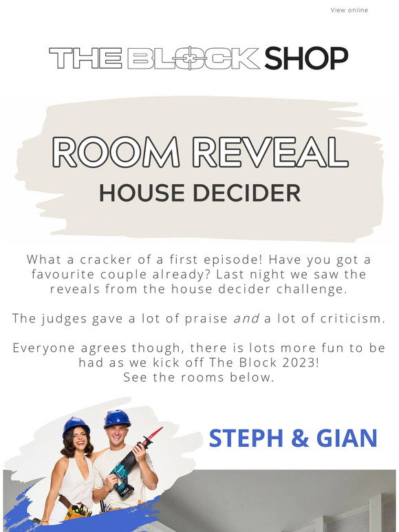The Block Shop: The Block Room Reveal: House Decider 🔨 | Milled