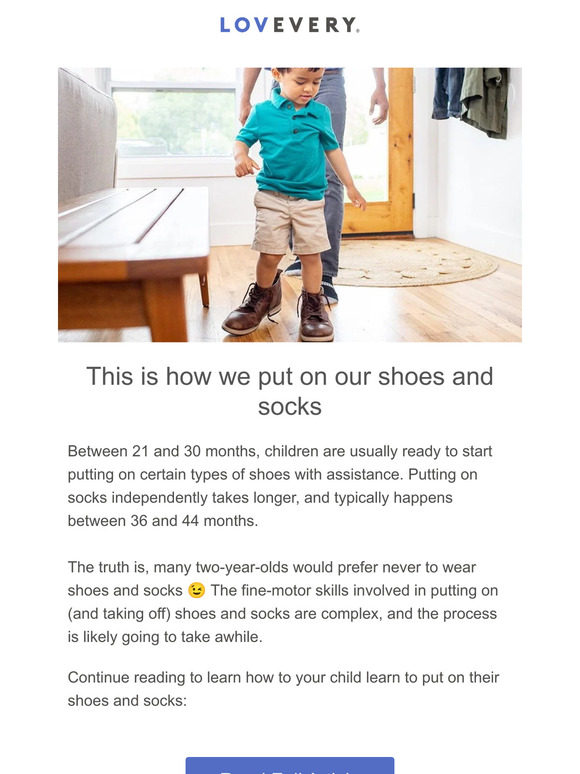 Lovevery: The fine-motor skills involved in putting on (and taking off ...