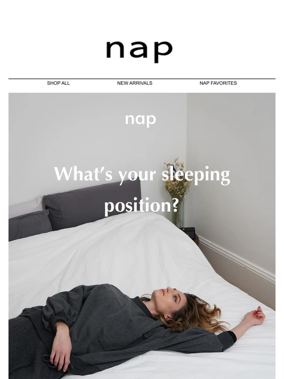 nap: What’s your sleeping position? | Milled