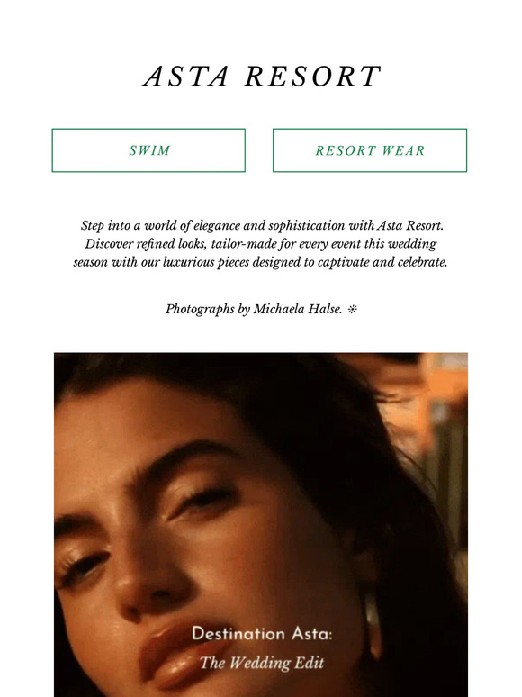 Asta Resort: Destination ASTA: The Wedding Guest Guide | Milled