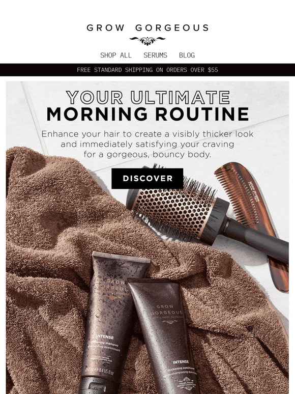 Grow Gorgeous: Your ultimate morning hair routine 🌺 | Milled