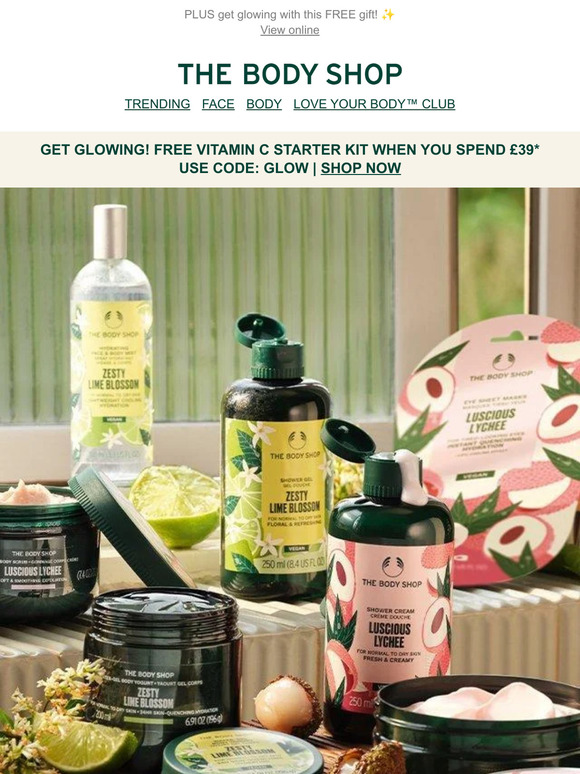 The Body Shop: The new limited edition range is inside for you to ...
