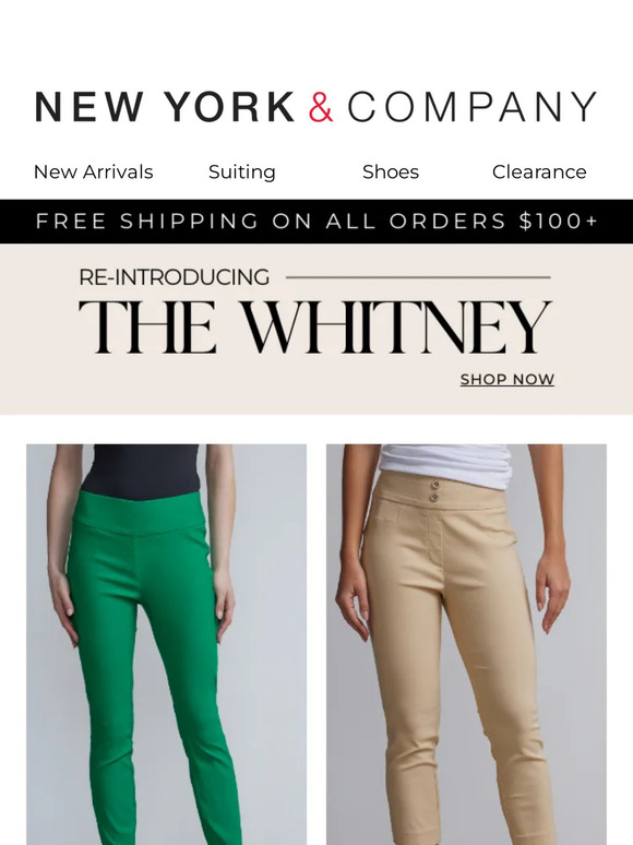 New York & Company: Re-Introducing Our All-Star Pants🌟 The Whitney ...