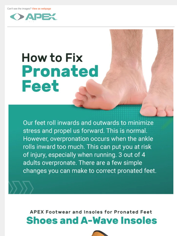 Apex Foot: 5 Ways You Can Correct Pronated Feet | Milled