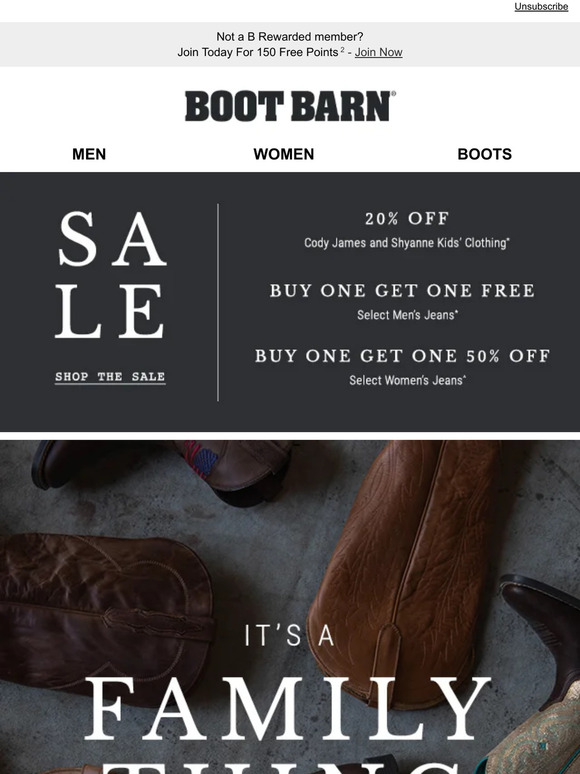 Boot Barn: Cowboy Boots For The Family | Milled
