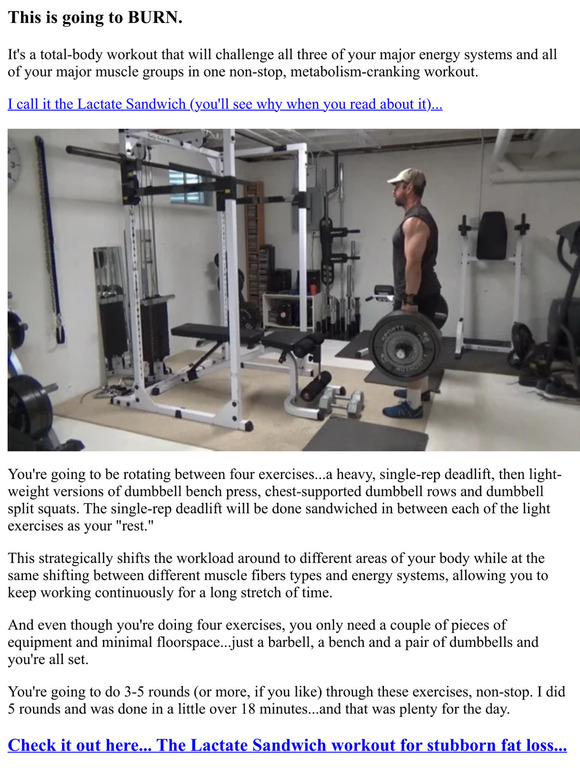 FitStep: The Lactate Sandwich Workout for burning stubborn fat... | Milled