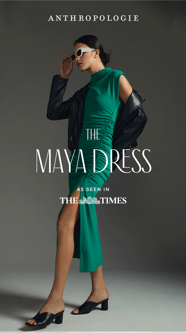 Anthropologie: Seen in The Times: our va-va-voom dress! | Milled