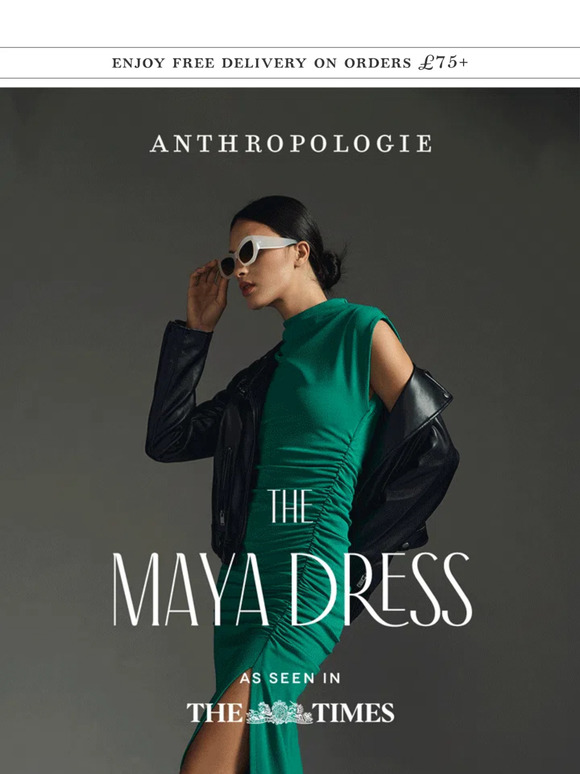 Anthropologie: Seen in The Times: our va-va-voom dress! | Milled
