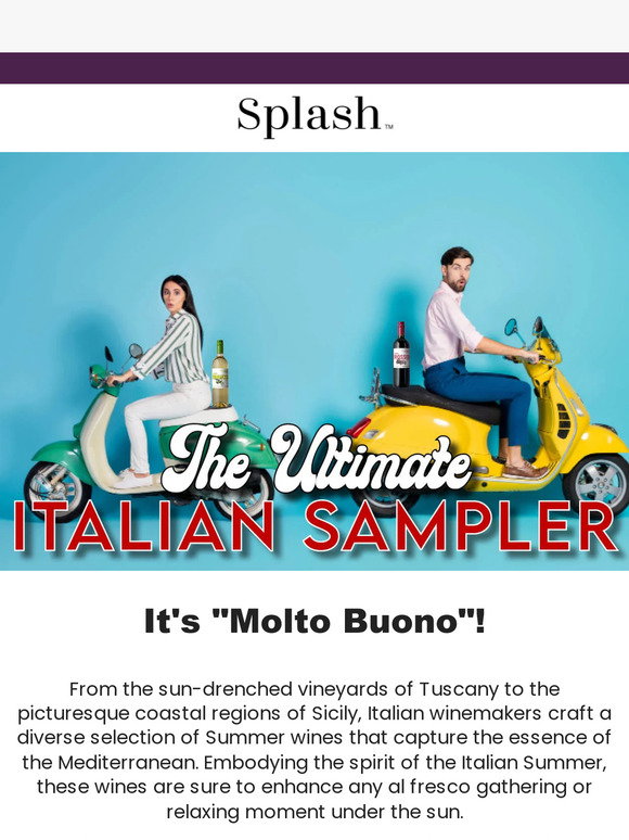 Splash Wines: Viva Italia - The Ultimate Italian Wine Sampler is Here ...