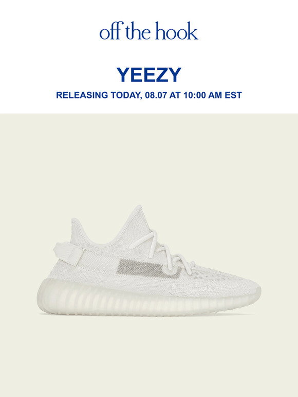 Off The Hook: DROPPING TODAY | YEEZY DROP 2 | Milled