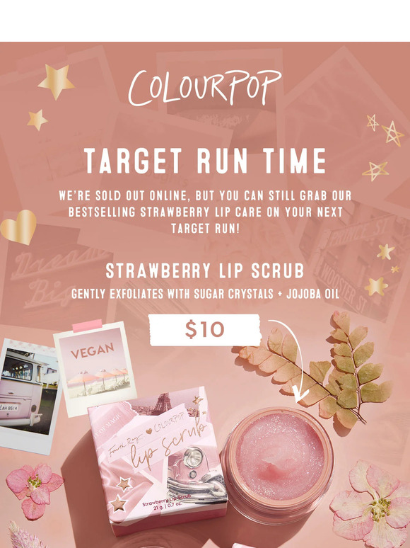 ColourPop: Run to Target for our Strawberry Lip Care 🍓 | Milled