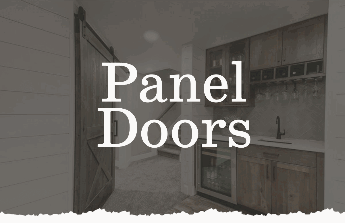 Rustica Hardware: 3 Panel Doors for a Classic Touch | Milled
