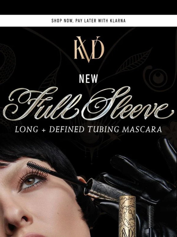 KVD Beauty: NEW // The first-ever tattoo-inspired tubing mascara | Milled