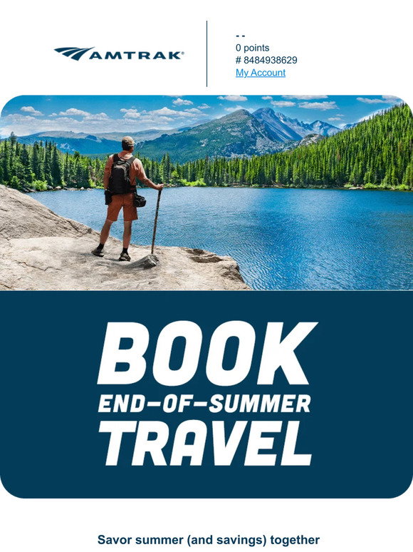 Amtrak: Explore summer travel deals ☀️ | Milled