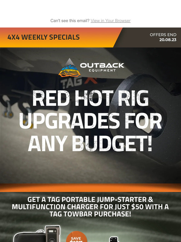 Outback Equipment: JUST IN: Ripper Rig Upgrades for ANY Budget! | Milled