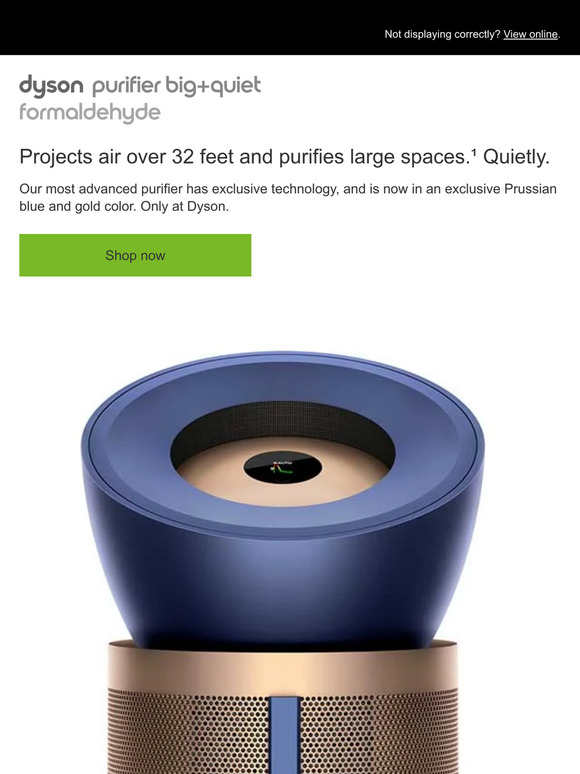 Dyson: Exclusive color and exclusive technology | Milled