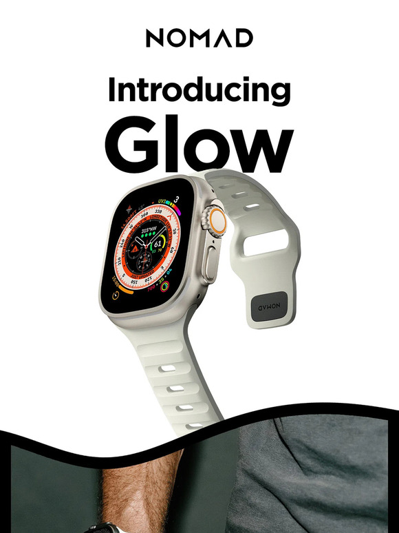 Nomad: Glow in the Dark Sport Band 🔦 | Milled