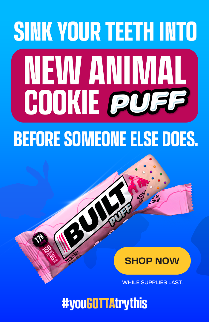 Built Bar: Animal Cookie Puff has arrived! | Milled