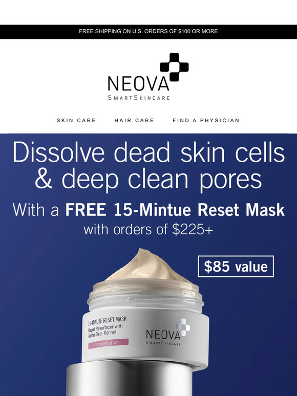 NEOVA: Enjoy A Free 15-Minute Reset Mask! | Milled