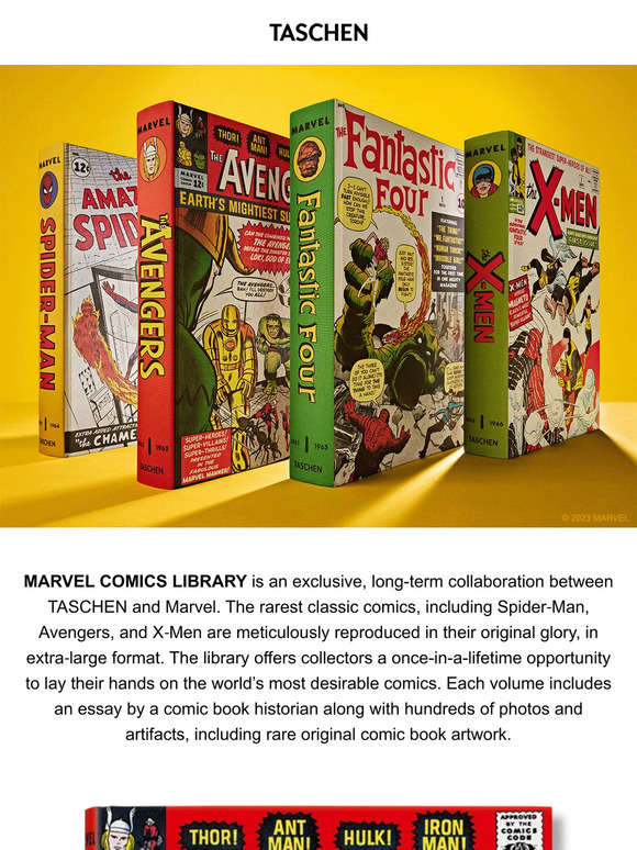 TASCHEN: Marvel’s Classic Comics in All Their Original Glory | Milled