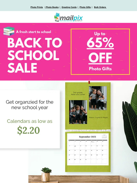 MailPix: The Essential Back to School Checklist 🙌 | Milled