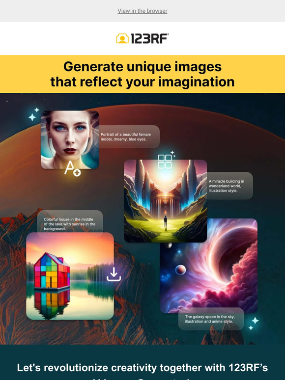123RF: Turn your imagination into reality with 123RF’s AI Image ...