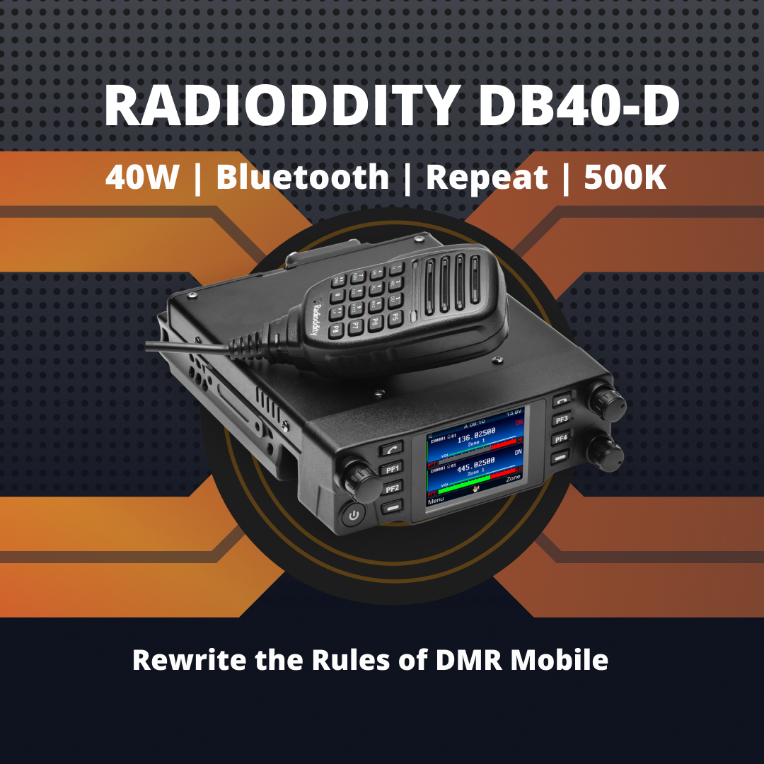 Radioddity: Coming this Thursday: Radioddity DB40-D DMR Mobile Radio ...