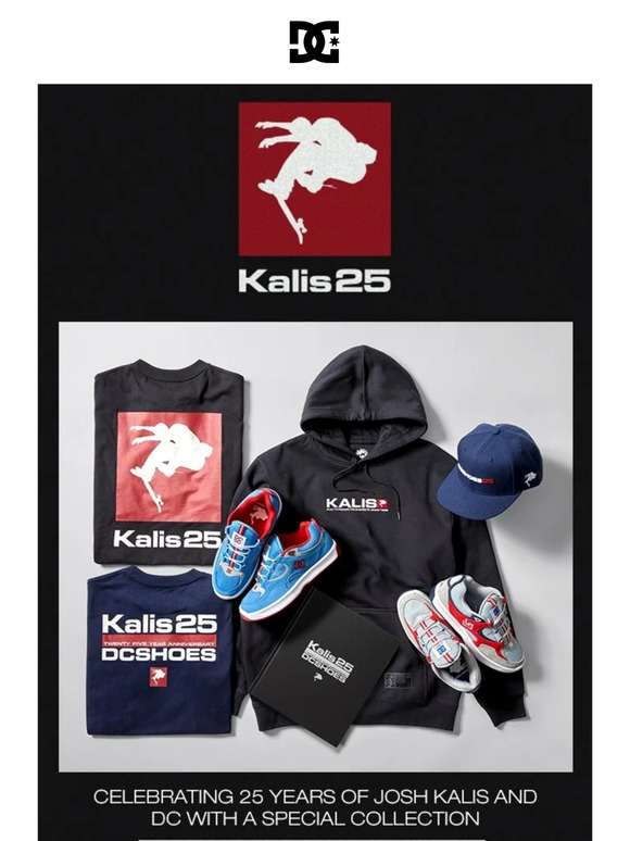 DC Shoes: CELEBRATE 25 YEARS OF JOSH KALIS AND DC! | Milled