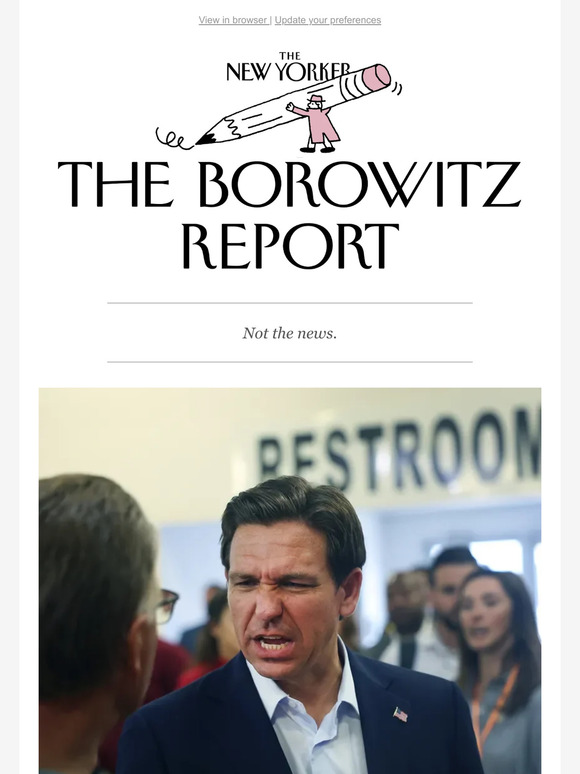 The New Yorker: DeSantis Shakes Up Campaign by Replacing Self with ...