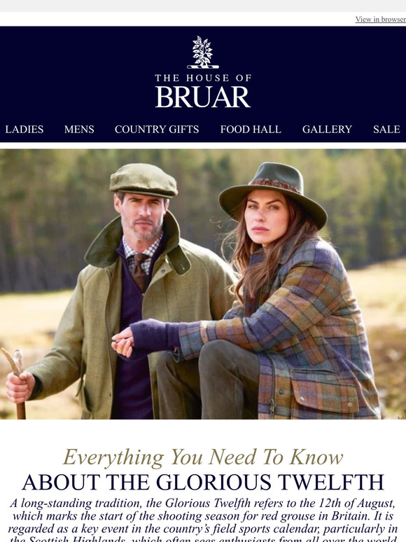 The House of Bruar: The Glorious 12th - Everything You Need To Know ...