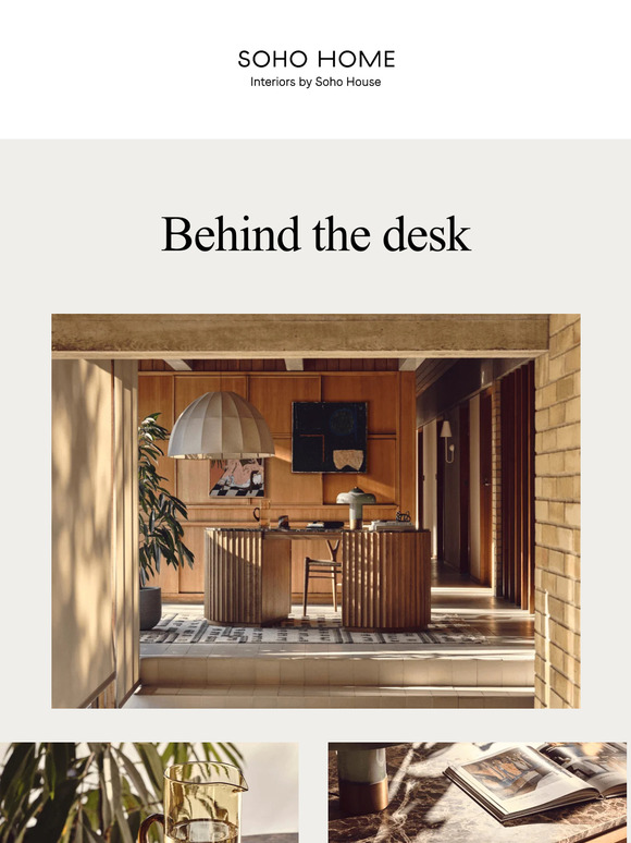 Soho Home Ltd: Introducing the Railton desk | Milled
