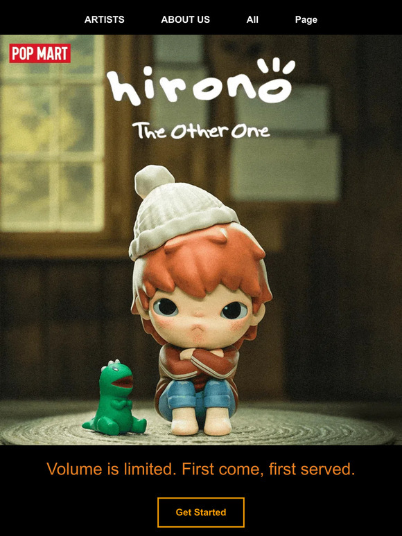 POP MART: This summer HIRONO accompany you! | Milled