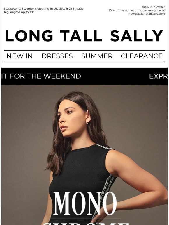 Long Tall Sally: Introducing: The Monochrome Palette of dreams | Milled